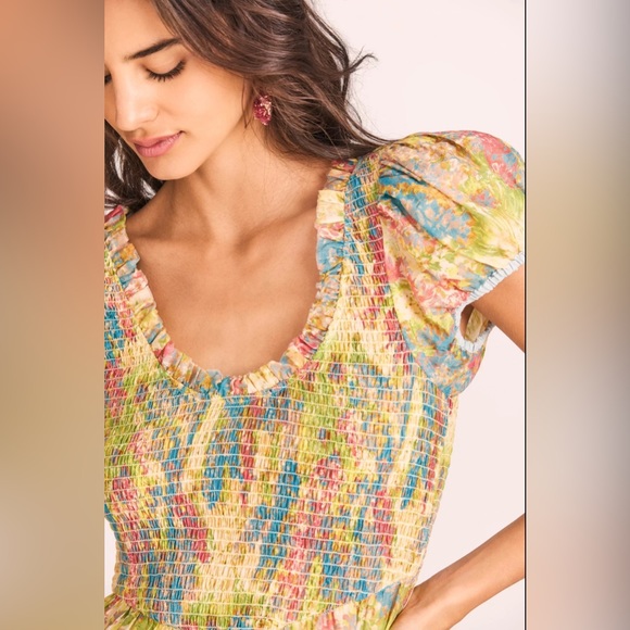 LoveShackFancy | Dresses | Nwt 525 Loveshackfancy Elisabelle Floral ...